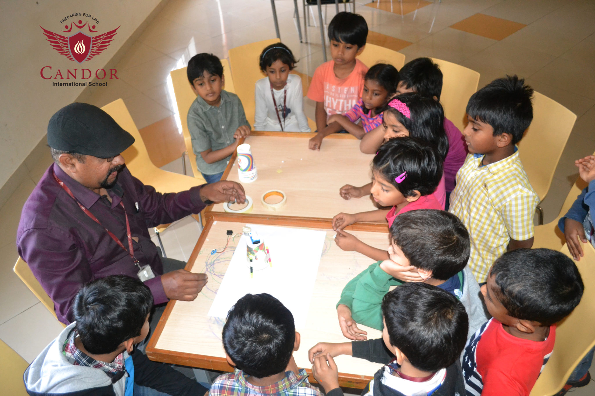 Candor International School - Drawing Board Circuit ( Robotics ...