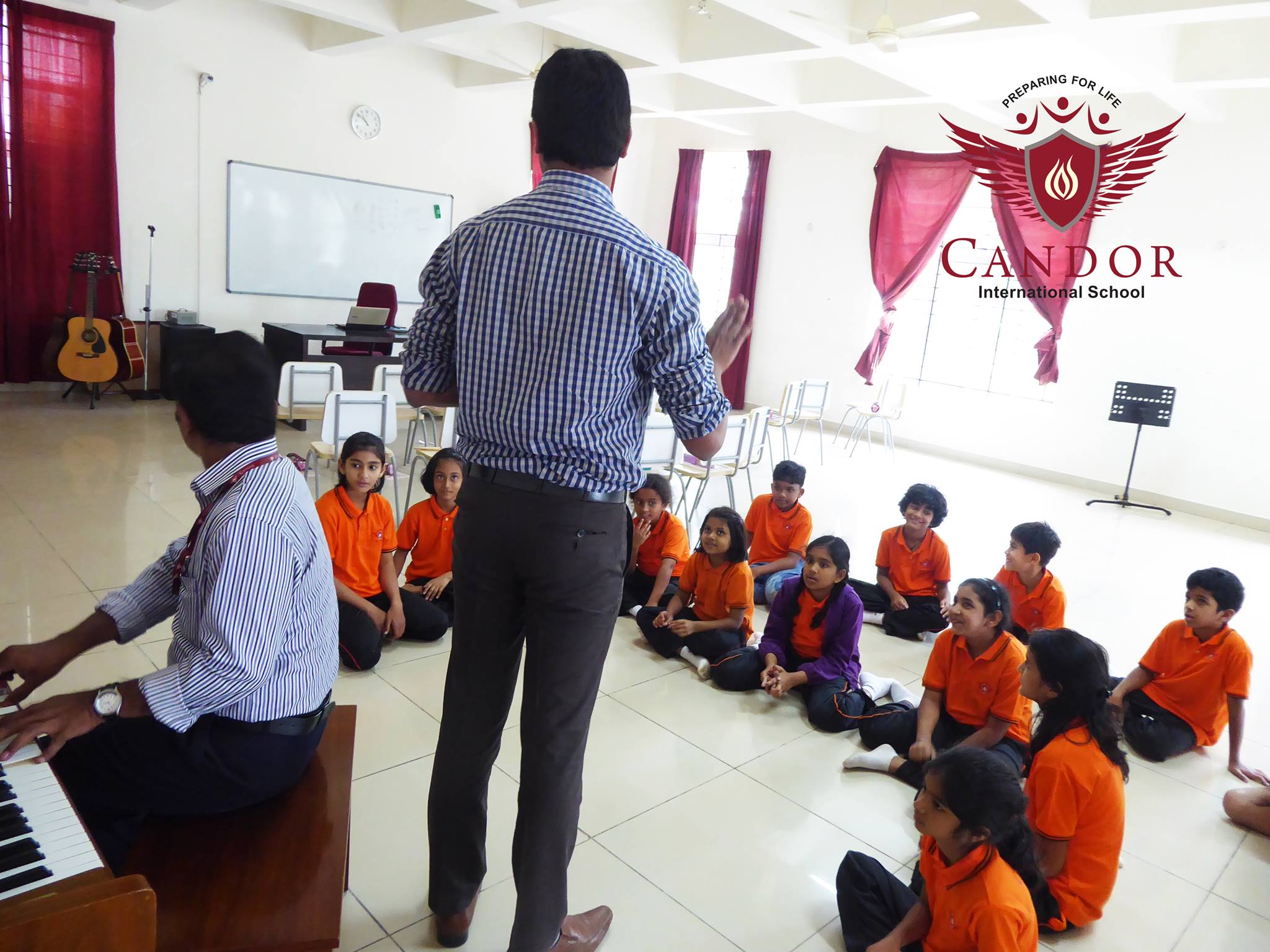 Candor International School - Grade 4 Students at the Music Class ...