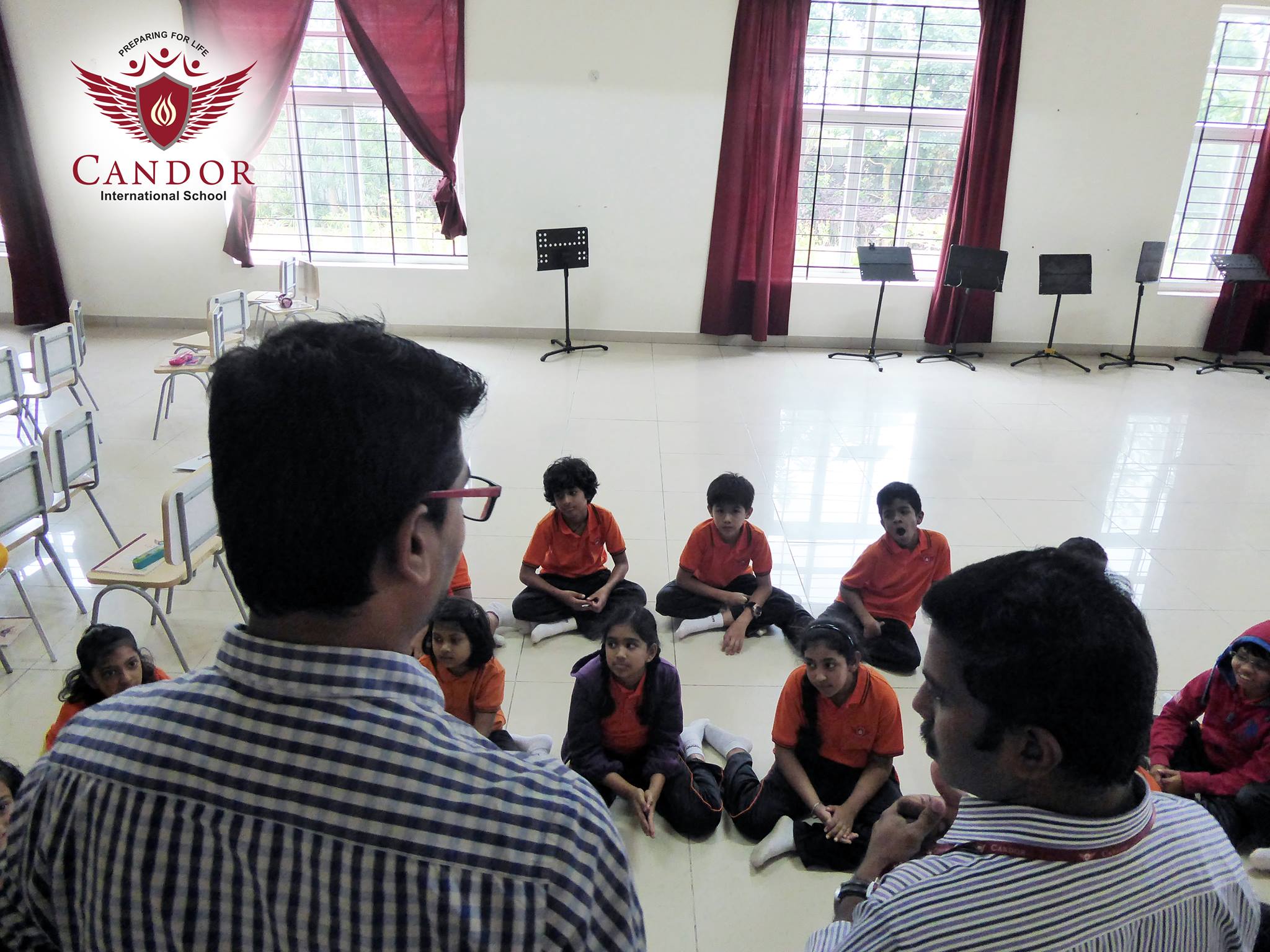 Candor International School - Grade 4 Students at the Music Class ...