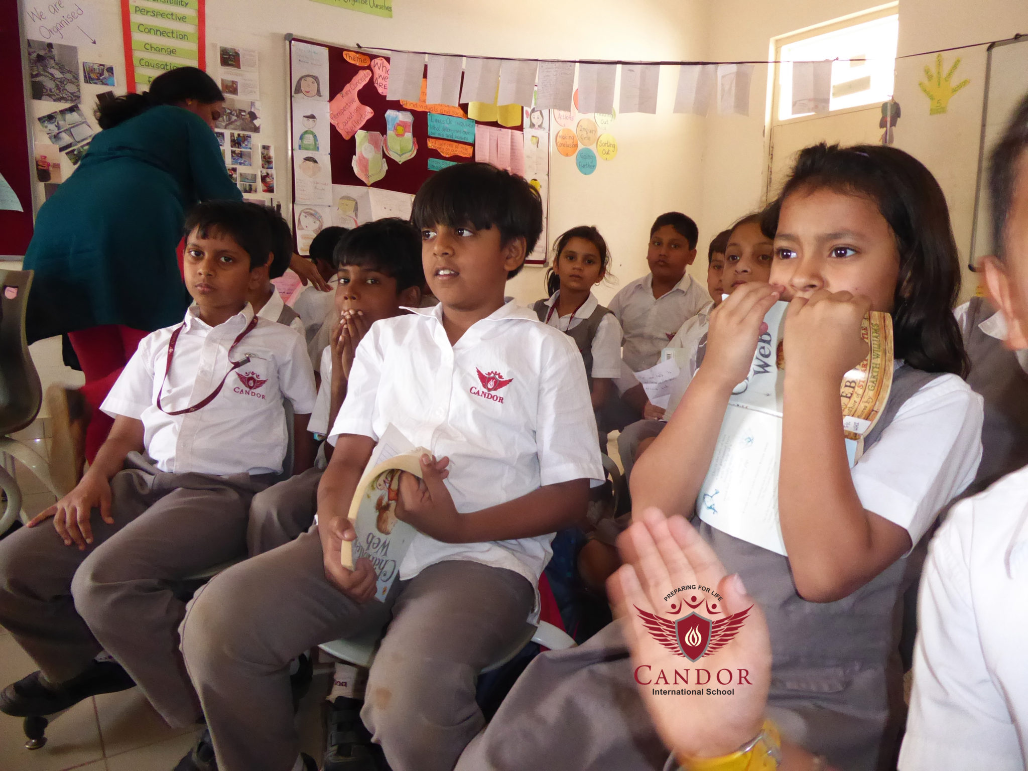 Grade 3 - Making of Puppet Stories - Candor International School