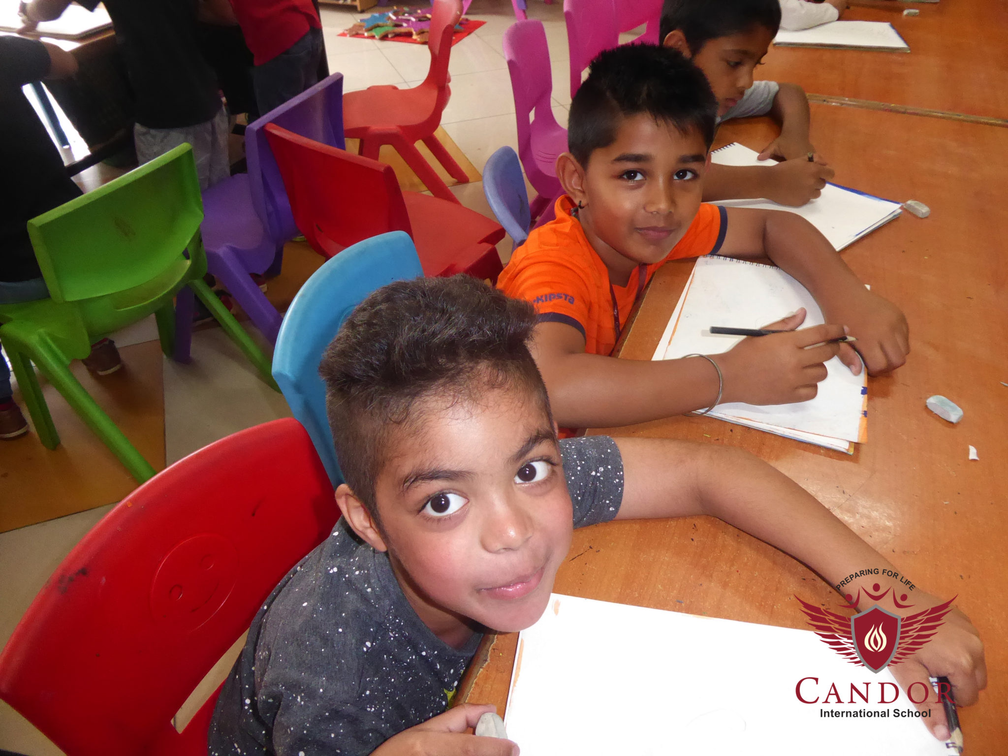 Grade 1B Art Session!!! - Candor International School