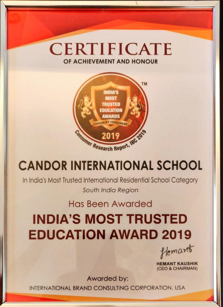 Candor - India's Most Trusted School - Candor International School