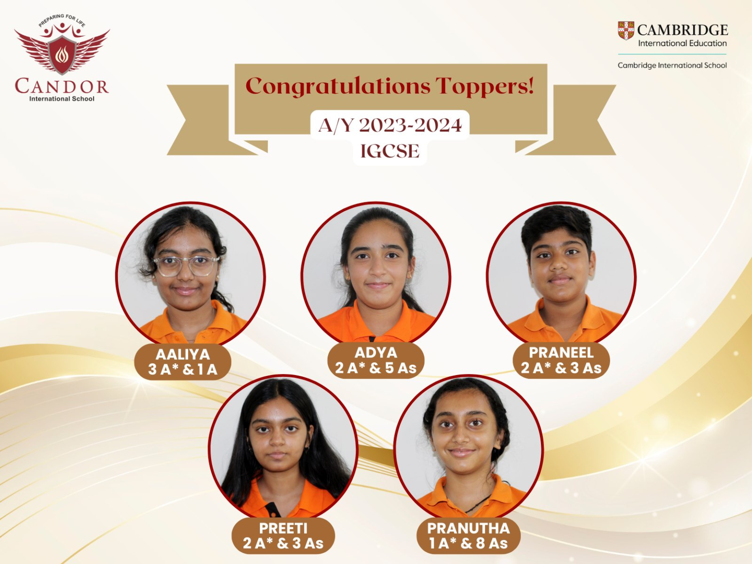 Achievers - Celebrating Academic Excellence at Candor! - Candor ...